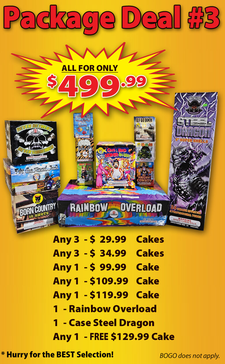 Package Deals | Fireworks Nation