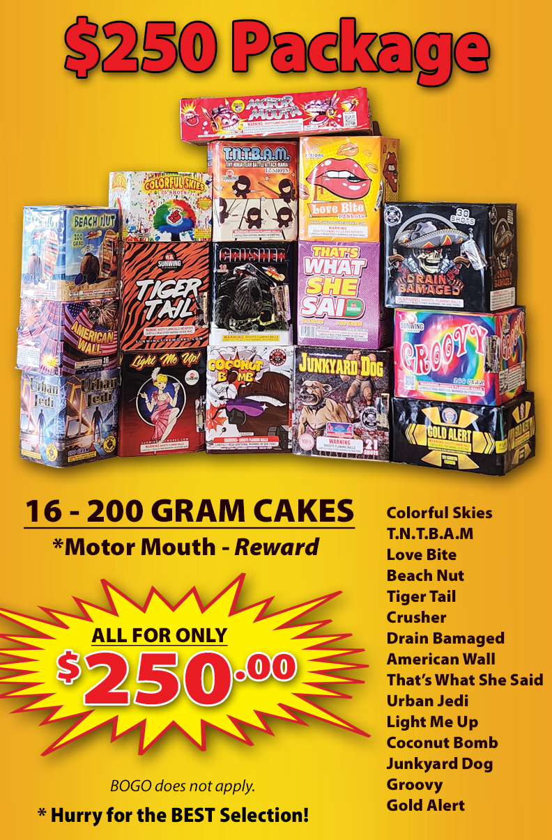 Fireworks Nation Package Deals - Best Fireworks Package Deals